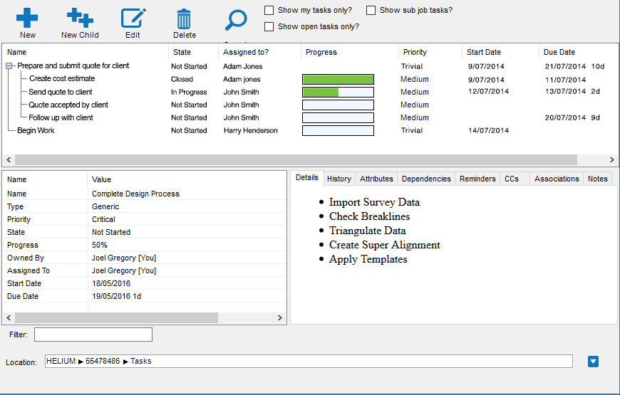 Project Collaboration - 12d Synergy
